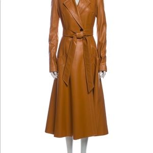 Awake | Jackets & Coats | Awake Mode Faux Leather Belted Trench Nwt S ...